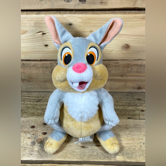 Disney / Bambi | Toys | Bambi Thumper Disney Plush 9 Gray Bunny Rabbit ...